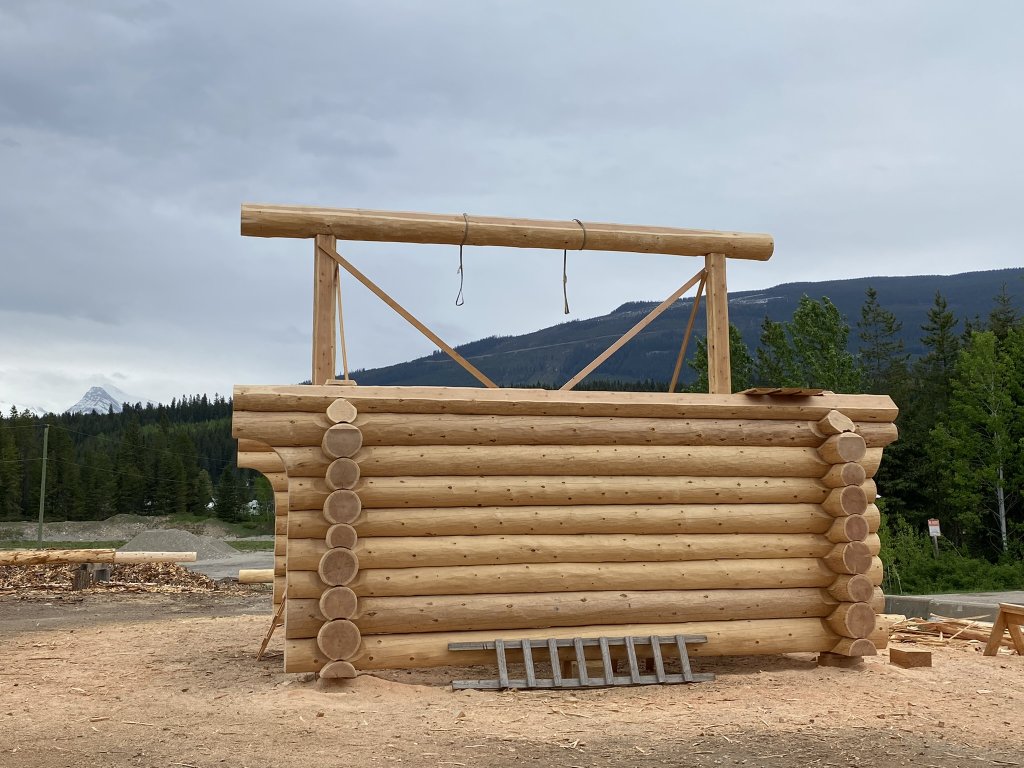 Log Cabin | For Sale | Saddle Notch | Hybrid Style