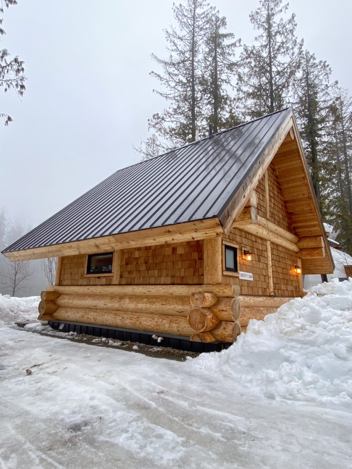 Log Cabin | For Sale | Saddle Notch | Hybrid Style